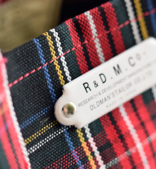 R & D.M.Co-(オールドマンズテーラー)タータンチェックトート R & D.M.Co-(オールドマンズテーラー)タータンチェックトート