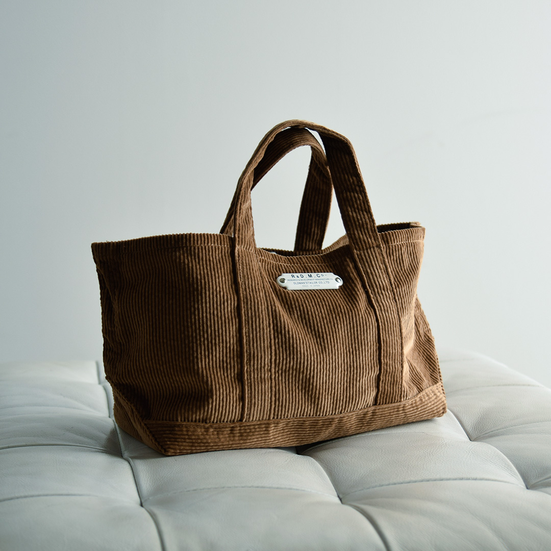 R & D.M.Co- オールドマンズテーラー コットン コーデュロイ トート バッグ “9W CORDUROY TOTE BAG” 7094 ...