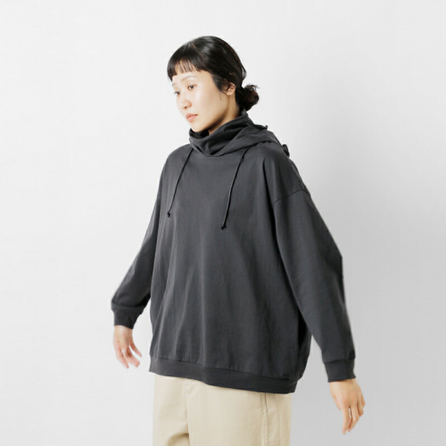 Dulcamara ドゥルカマラ レイヤード フーディー プルオーバー d224-t1186-ms | iroma..aranciato