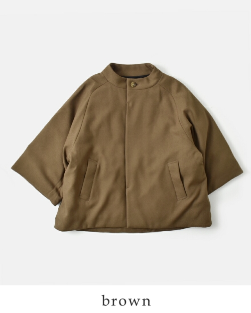 miffew ミフュー ケープ ダウン コート “CAPE DOWN COAT” few25wjk5342